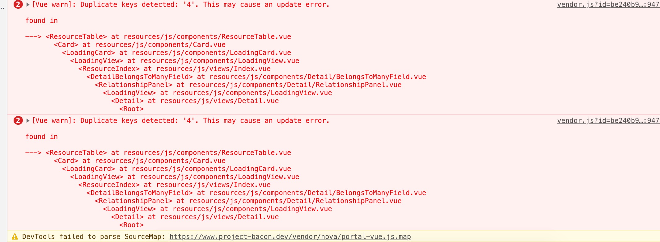 [Bug] UI Allows you to keep adding duplicate relationships · Issue #1131 · laravel/nova-issues ...