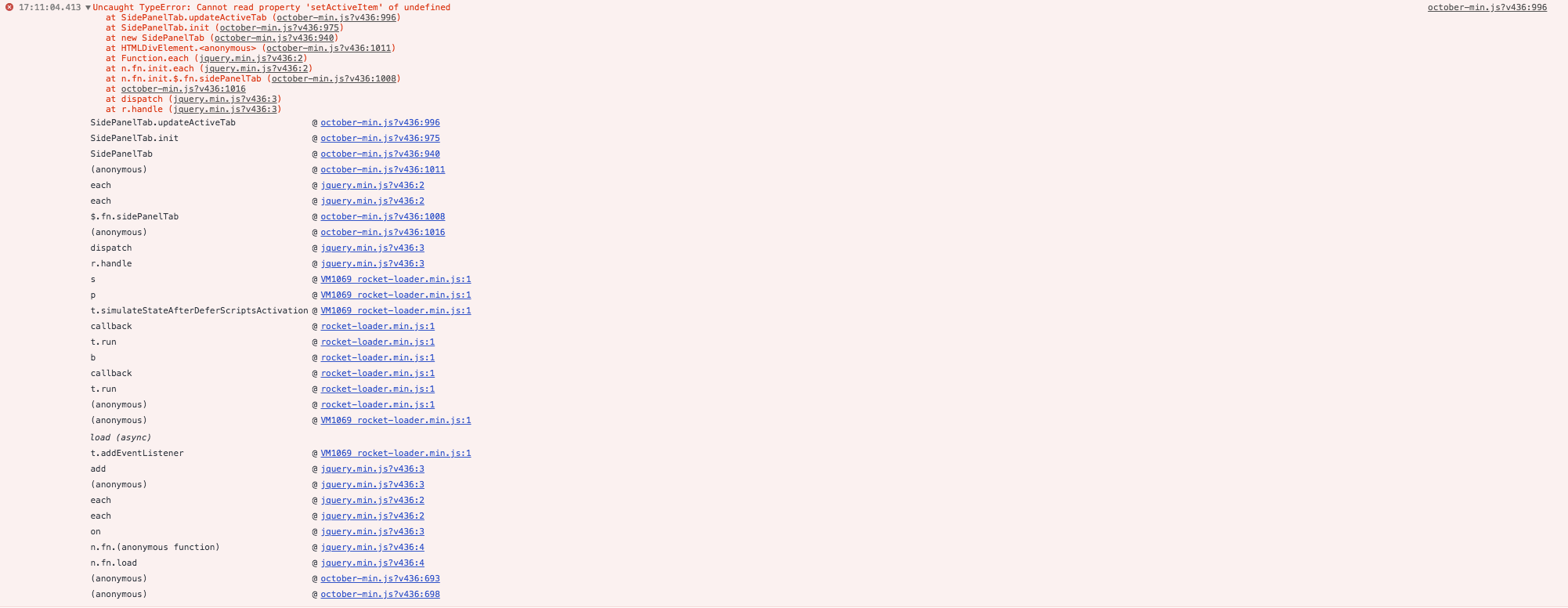 Backend sidemenu broken with Cloudflare SSL · Issue #3602 · octobercms/october · GitHub