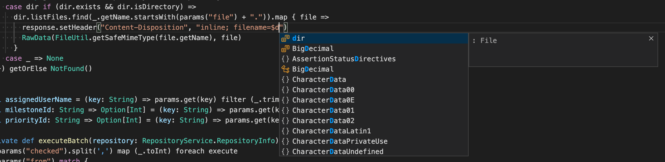 VSCode: Code completion in string interpolation is weird · Issue #1703 · scalameta/metals · GitHub