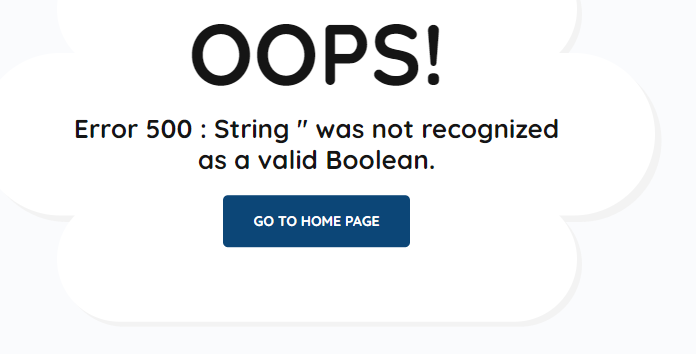 Configure account results in 500 string was not recognized as valid boolean · Issue #503 · Azure ...