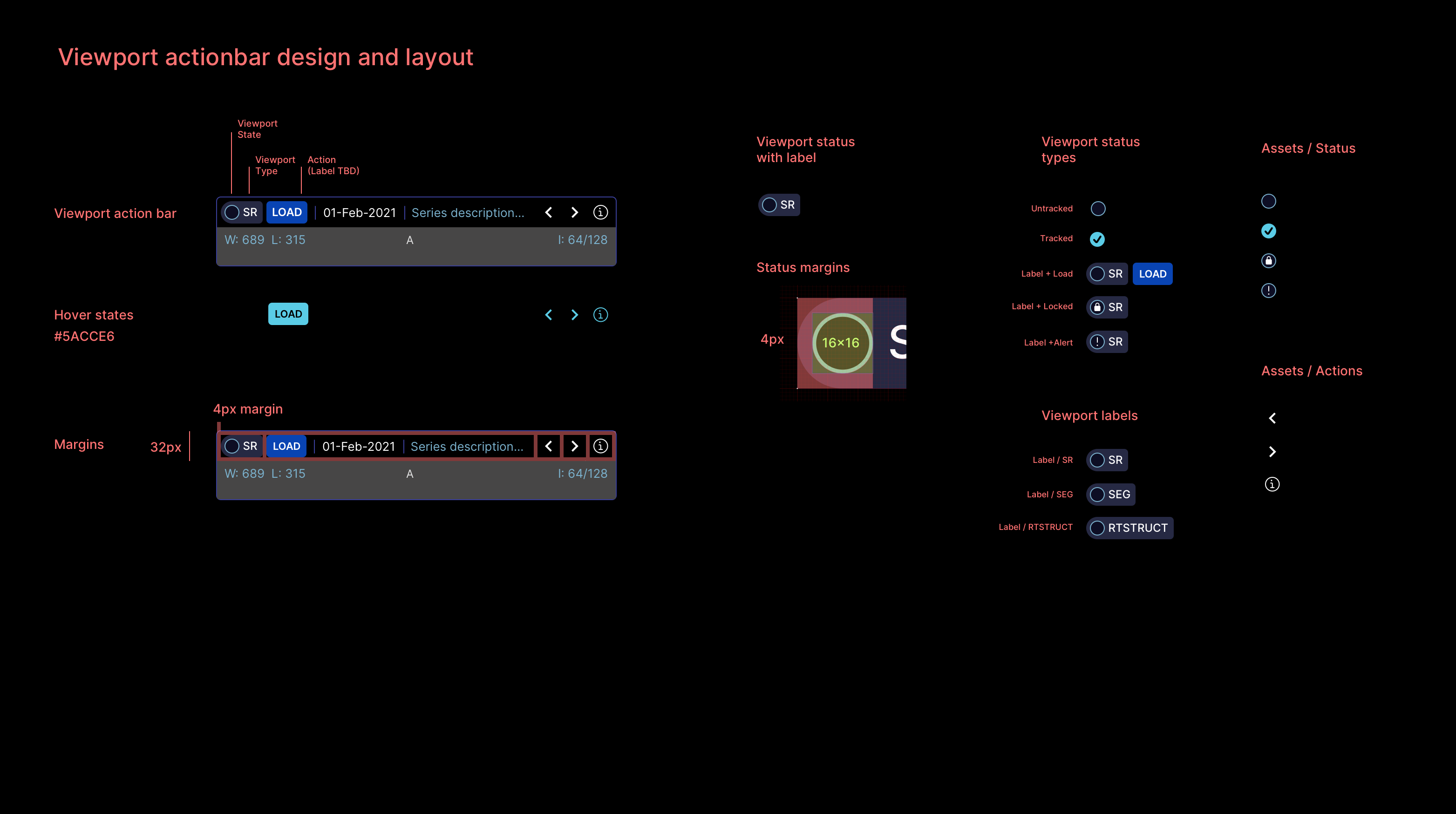 UI: Rework viewport action bar and CINE player · Issue #3123 · OHIF/Viewers · GitHub