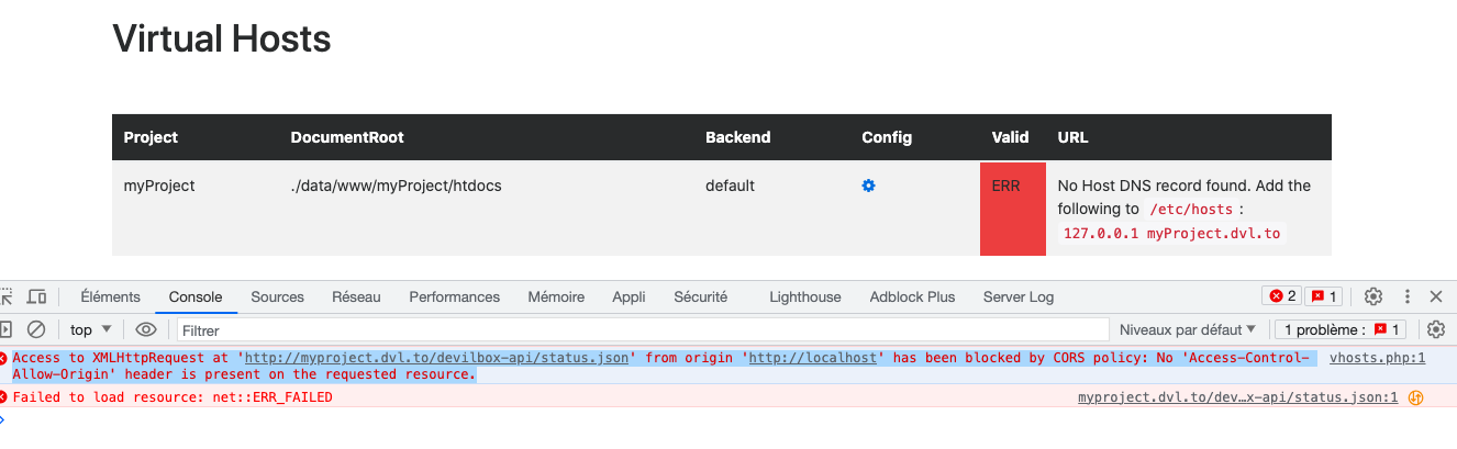 No Host DNS record found · Issue #1000 · cytopia/devilbox · GitHub