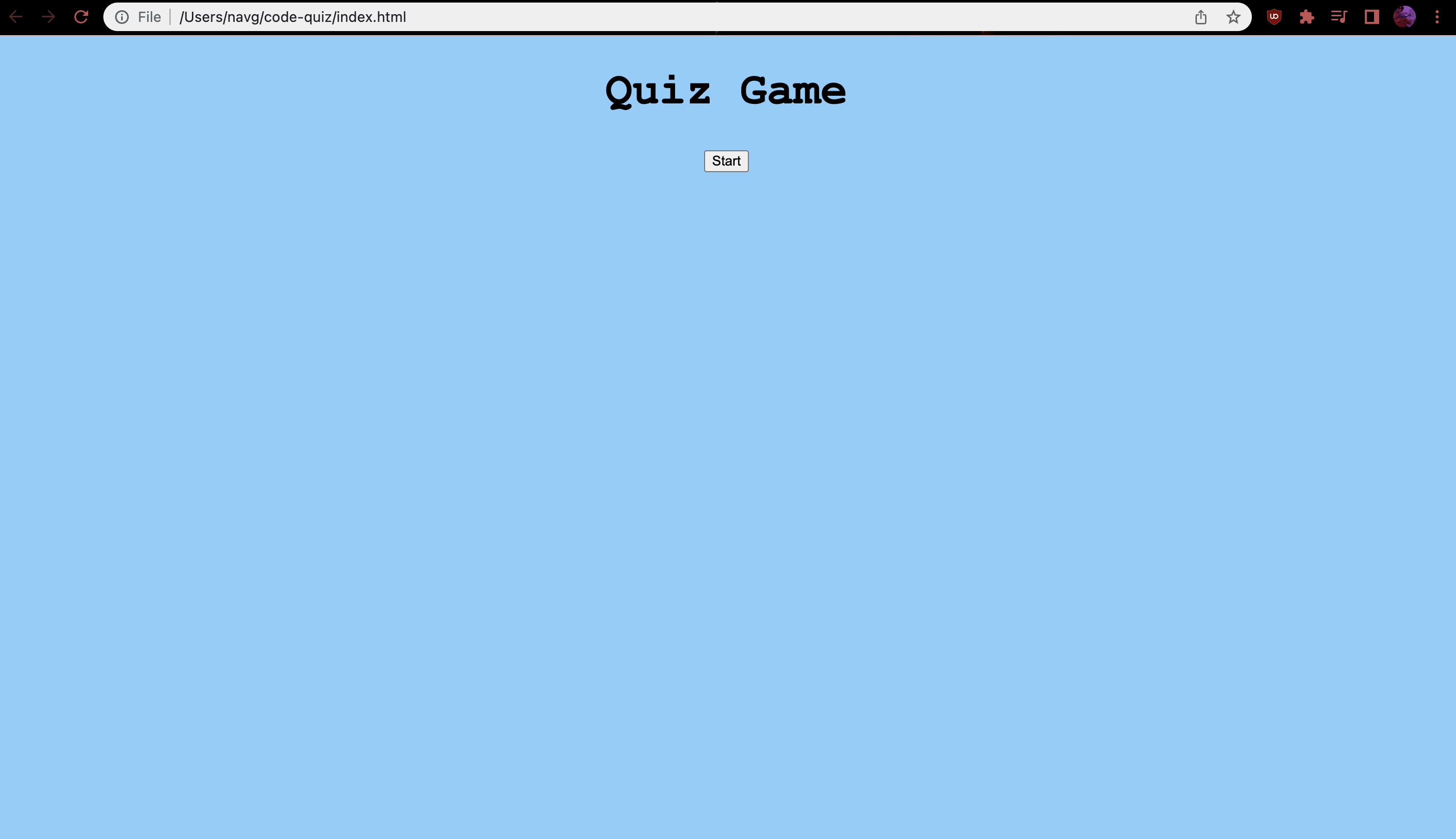Github Nnavg Code Quiz