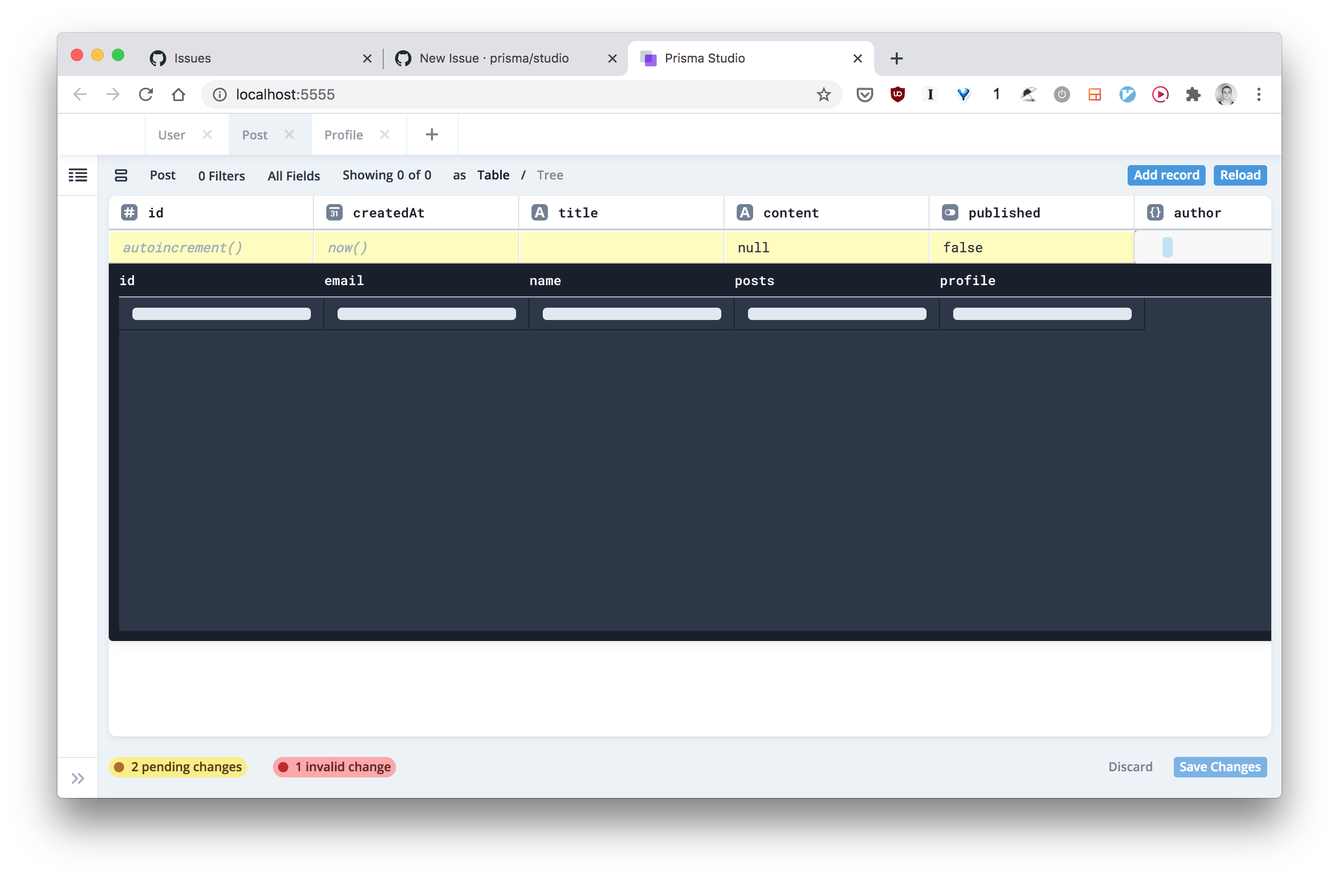 Can't select a related row in "add row" dialog · Issue #461 · prisma/studio · GitHub
