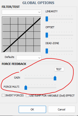 [Feature Request]: bring back forcefeedback gain multiplier · Issue #8952 · PCSX2/pcsx2 · GitHub