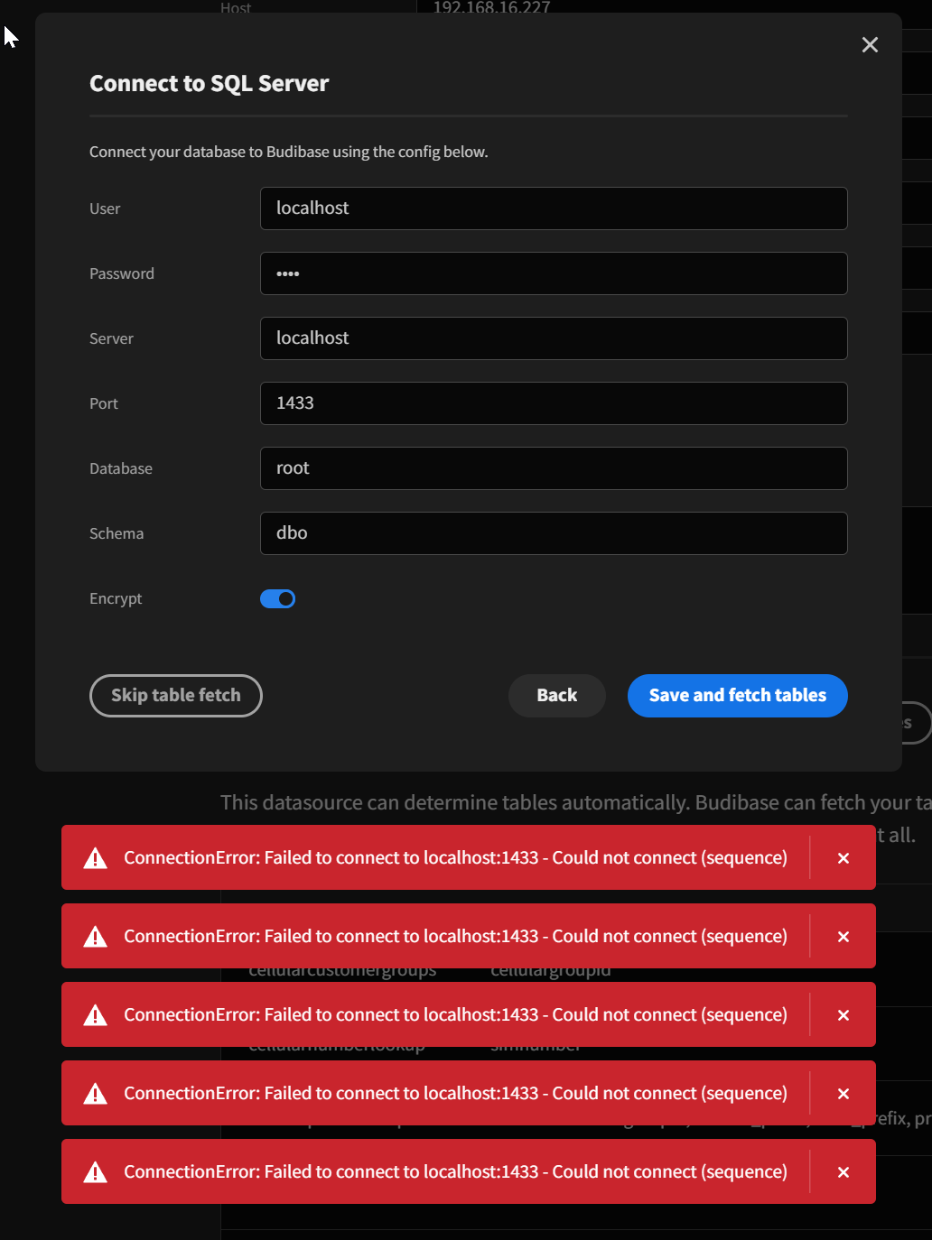 Error toast persists · Issue #8805 · Budibase/budibase · GitHub