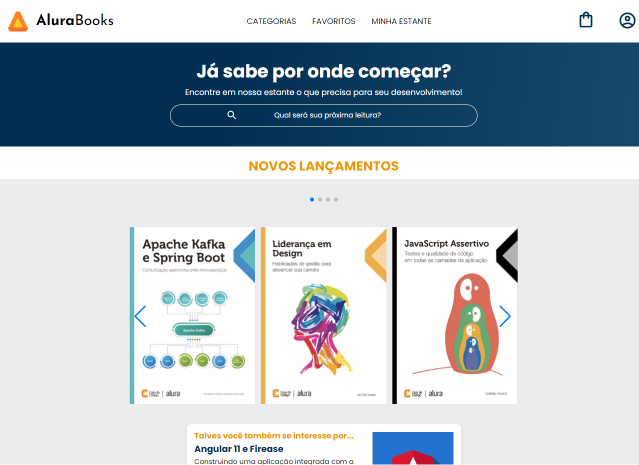 GitHub - gabrieleglvs/alura-books