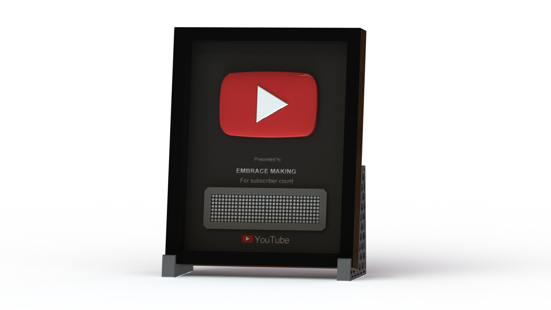 GitHub - embracemaking/YoutubePlayButton: YouTube play button award ...