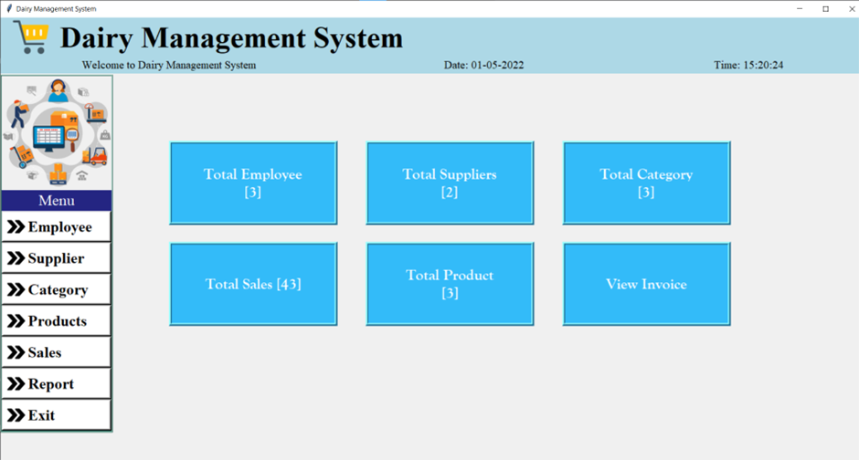 GitHub - Rushikesh102/Dairy-Management-System-Python