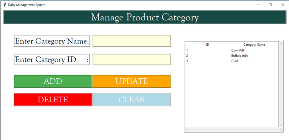 GitHub - Rushikesh102/Dairy-Management-System-Python