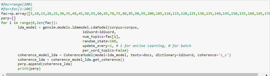 Topic coherence decreasing with increasing number of topics · Issue ...
