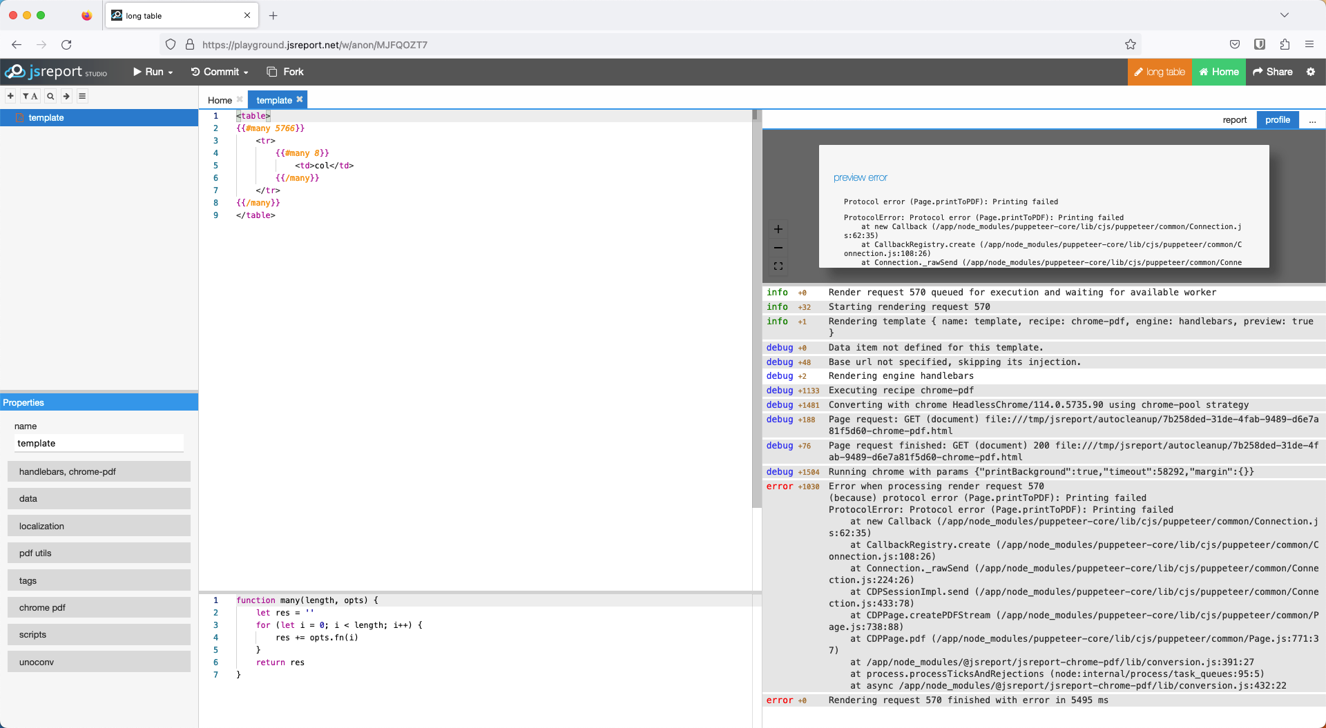 Multiple issues with 4.0.0 release · Issue #1095 · jsreport/jsreport · GitHub