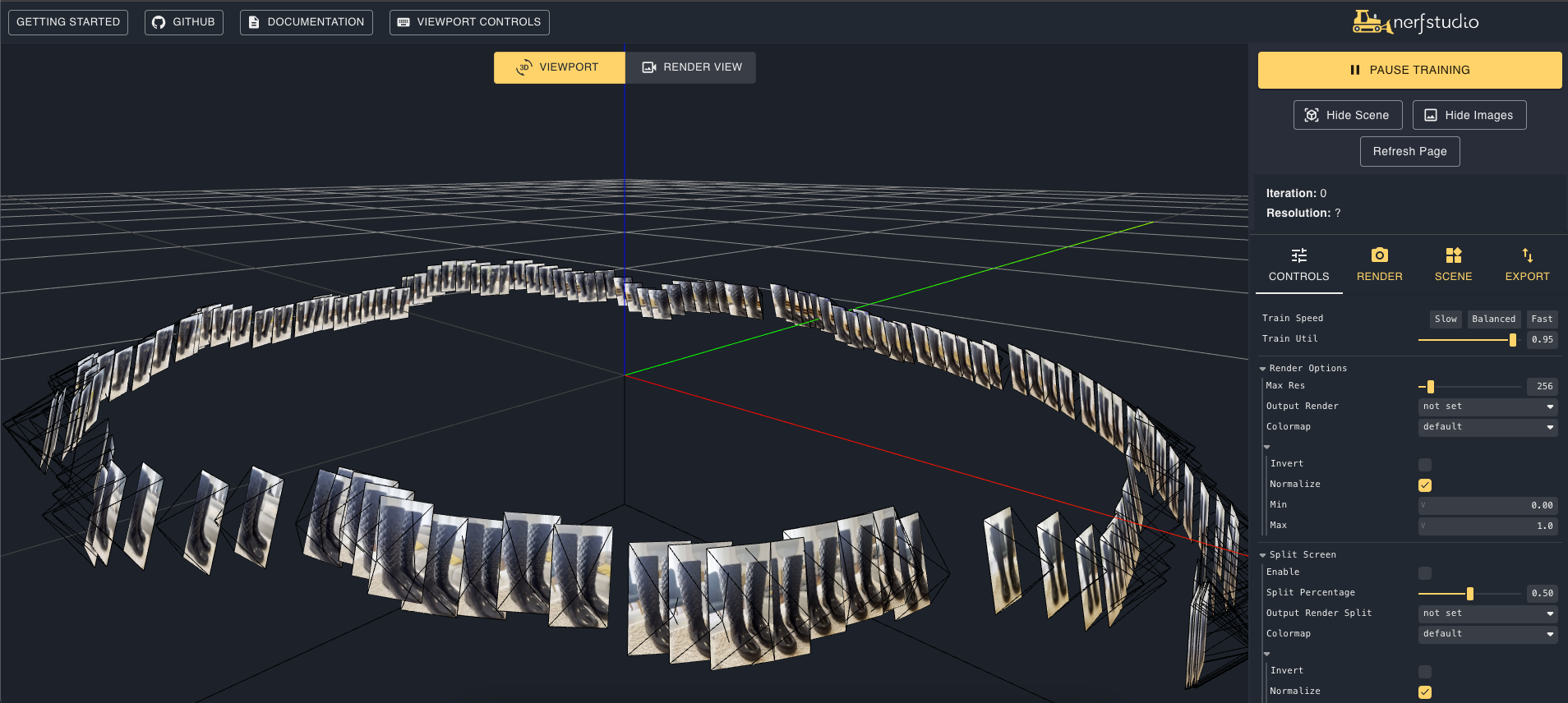 [STUCK] Instant-NGP the training without appearing in the logs, without iterations and not ...