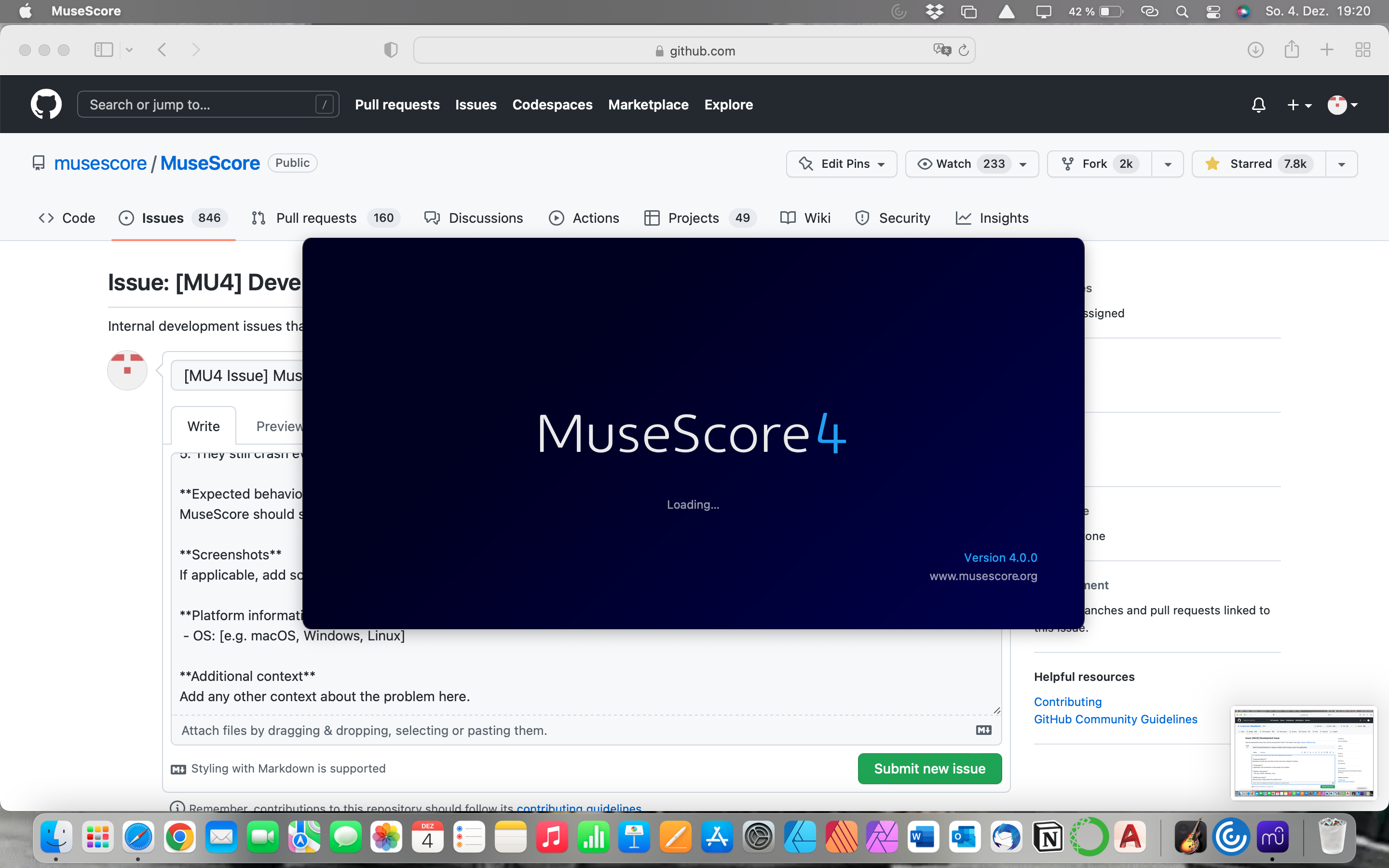 [MU4 Issue] MuseScore 4 always crashes when trying to start the application · Issue #14932 ...