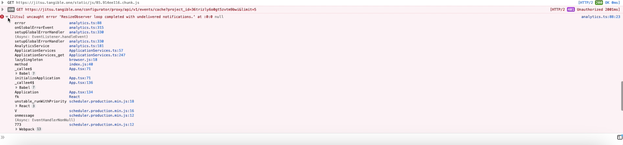 Web Ui Automatically Logged Out { Error Token Required Message Authorization Failed Token
