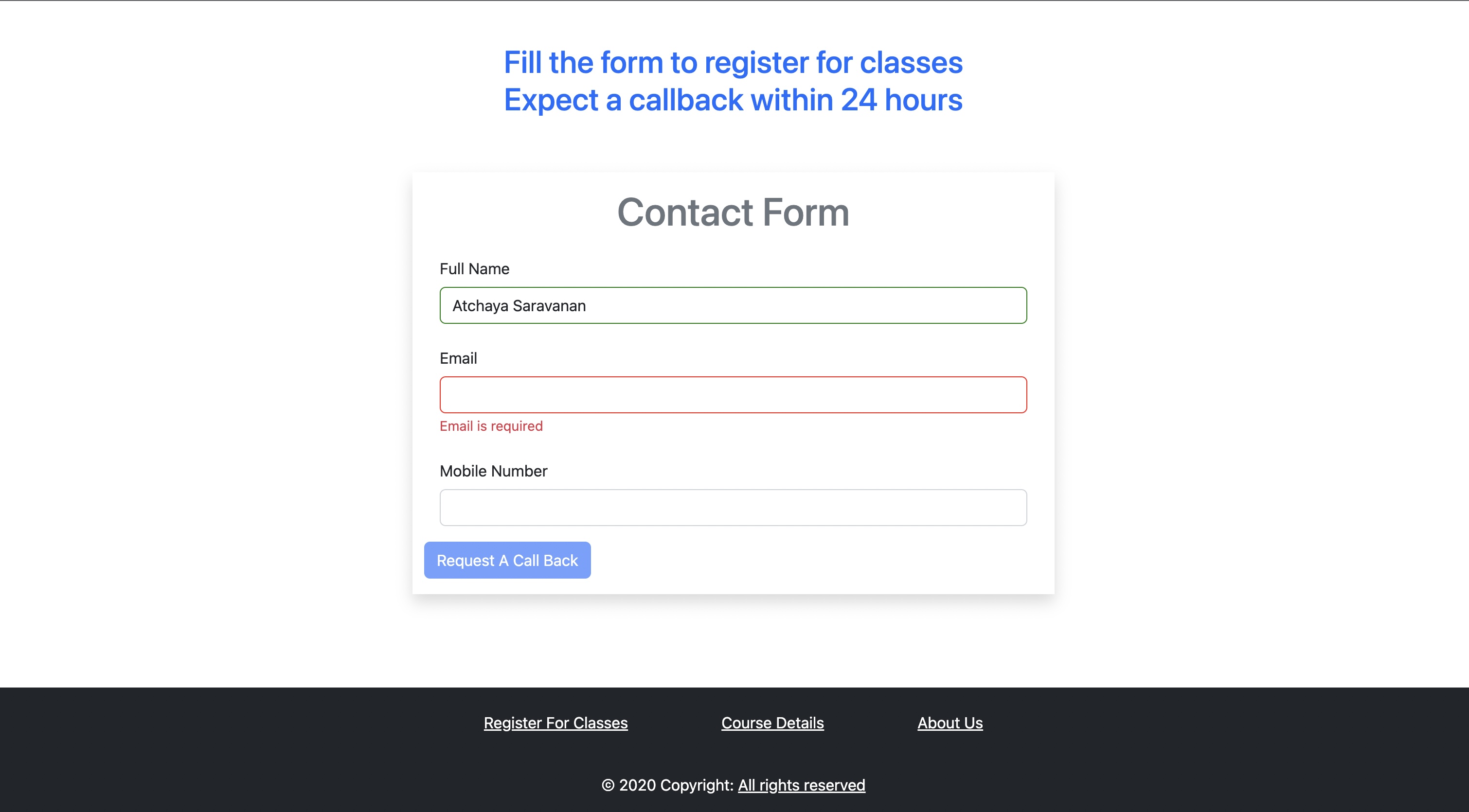 GitHub - Atchaya-Saravanan/swimming-classes