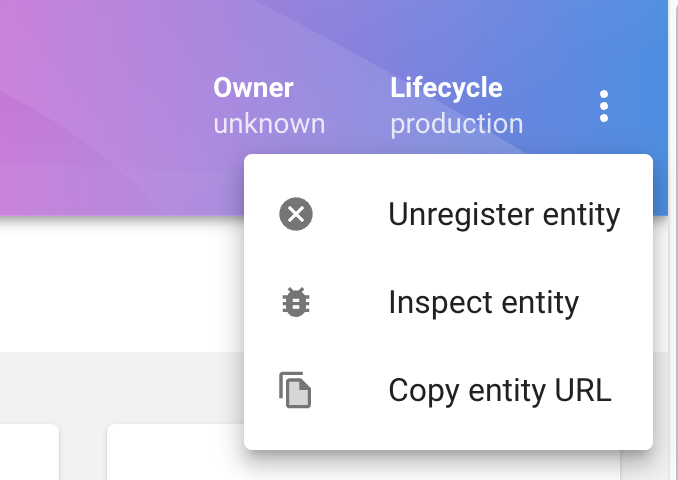 🚀 Feature Customize Catalogs Entitylayout Components Header · Issue 16173 · Backstage 