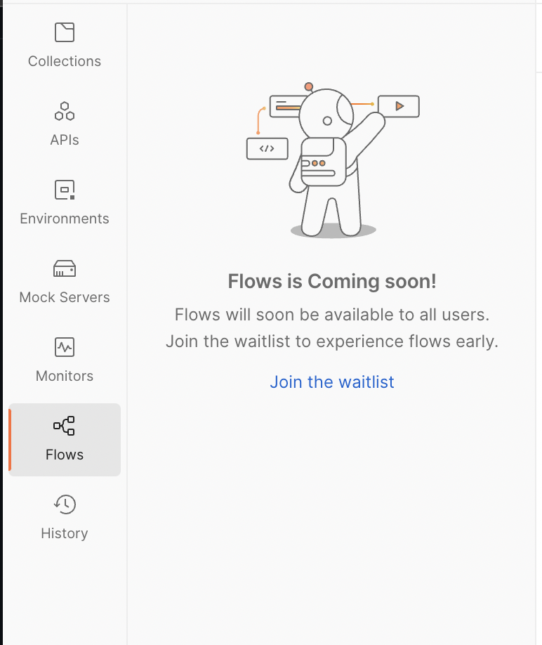 Stuck In Waitlist · Postmanlabs Postman Flows · Discussion 421 · Github