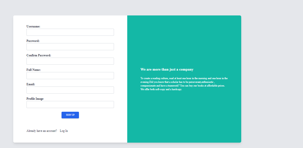 GitHub - Mercy-Cheruiyot/Bookstore--frontend