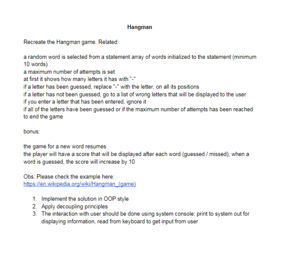 GitHub - DEP3-Crystal/HangmanProjectStefanRuci: Hangman Game in Console App