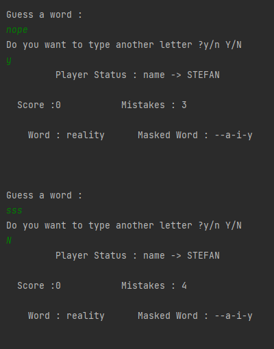 GitHub - DEP3-Crystal/HangmanProjectStefanRuci: Hangman Game in Console App