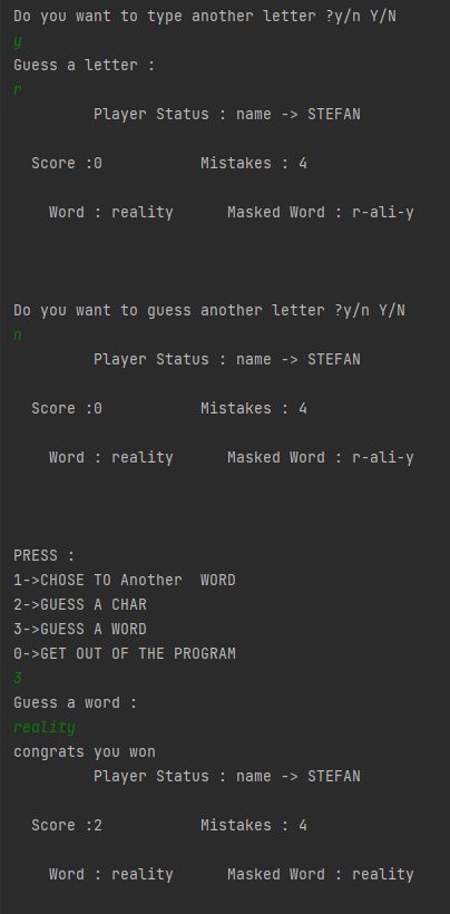 GitHub - DEP3-Crystal/HangmanProjectStefanRuci: Hangman Game in Console App