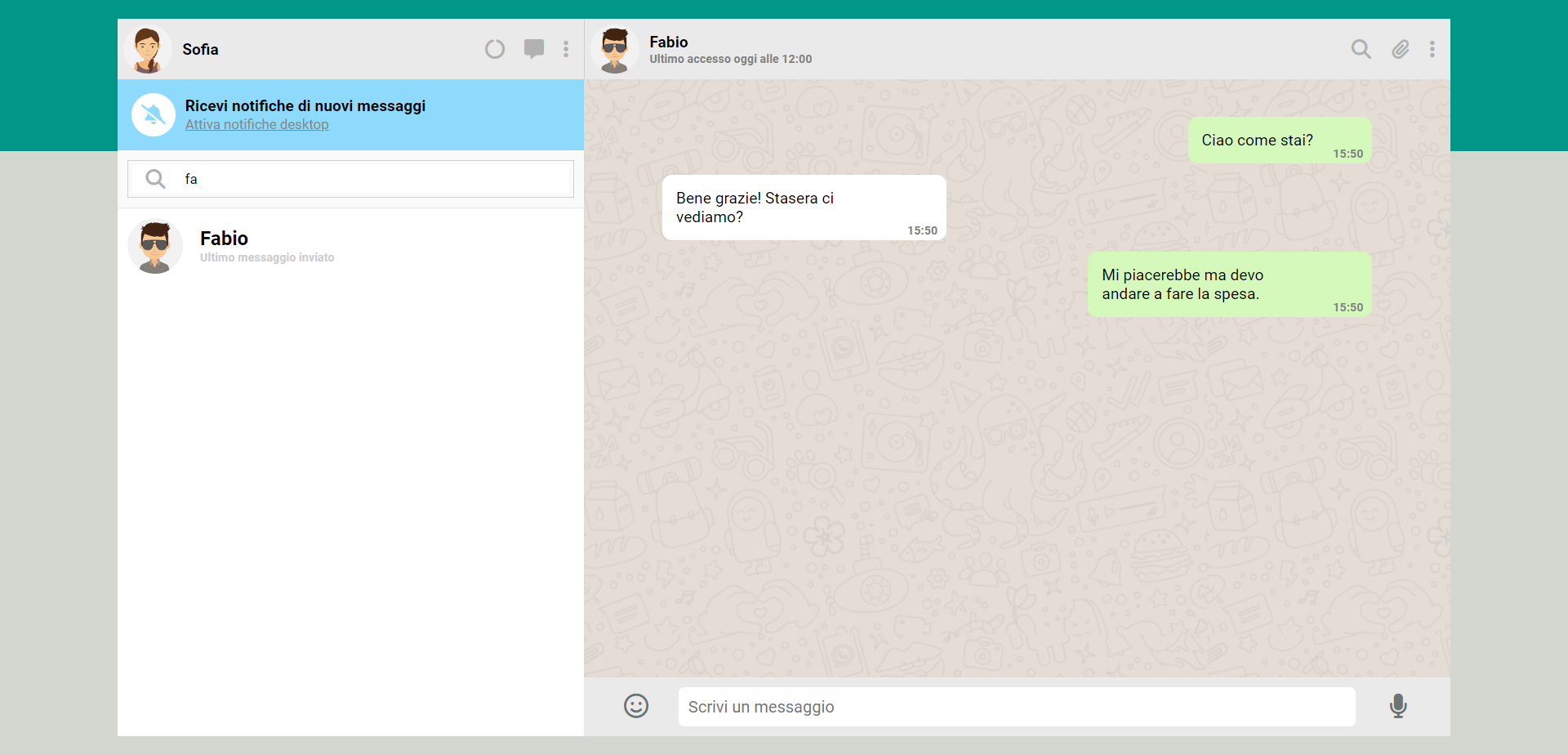 GitHub - micheleTummolo/vue-boolzapp