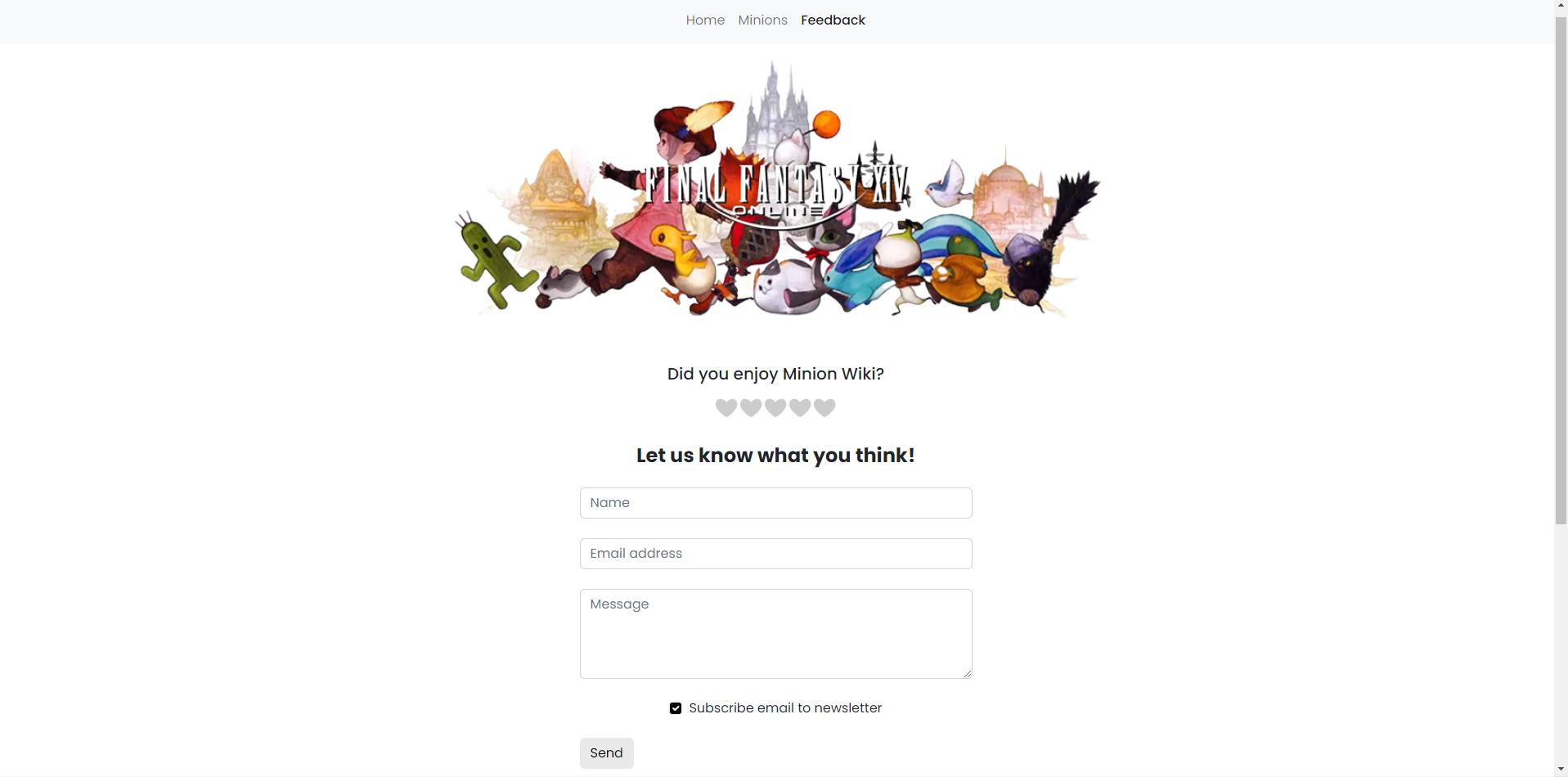 GitHub - coramori/ffxiv-minion-wiki: Projeto de revisão de consumo de API do curso +Devs2Blu 2022
