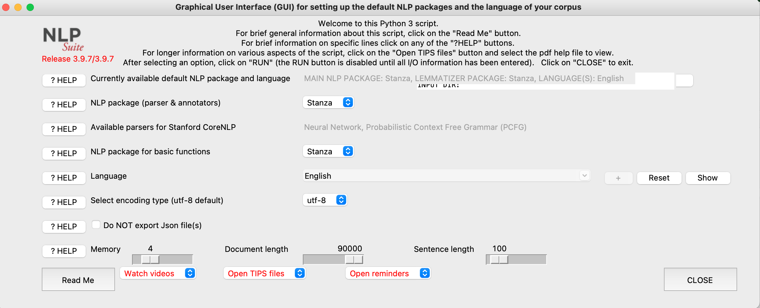 Bug Unable To Set Stanzas Parsers Terminal Error · Issue 1149 · Nlp Suitenlp Suite · Github