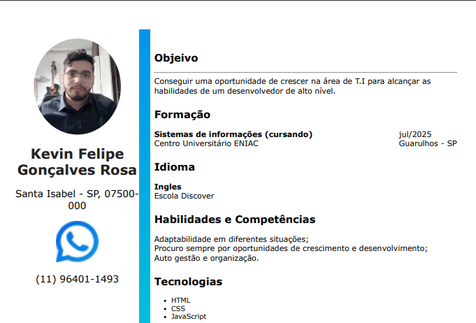 GitHub - KevinFGR/Curriculum: My HTML curriculum version