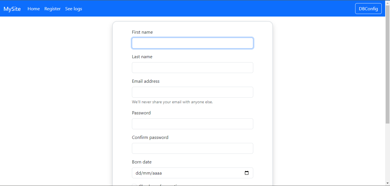 GitHub - KevinFGR/PHP_Register: Using PHP to interate with a database