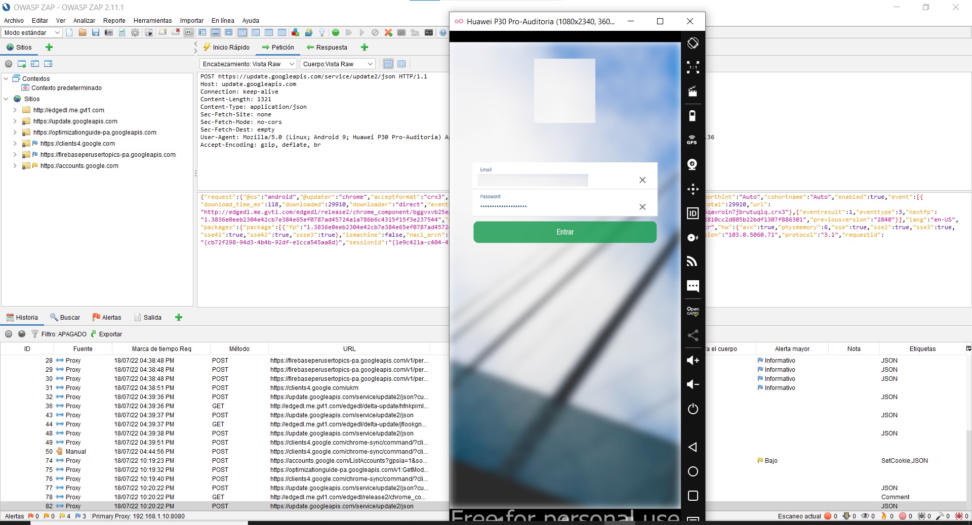owasp Zap y genymotion · Issue #7385 · zaproxy/zaproxy · GitHub