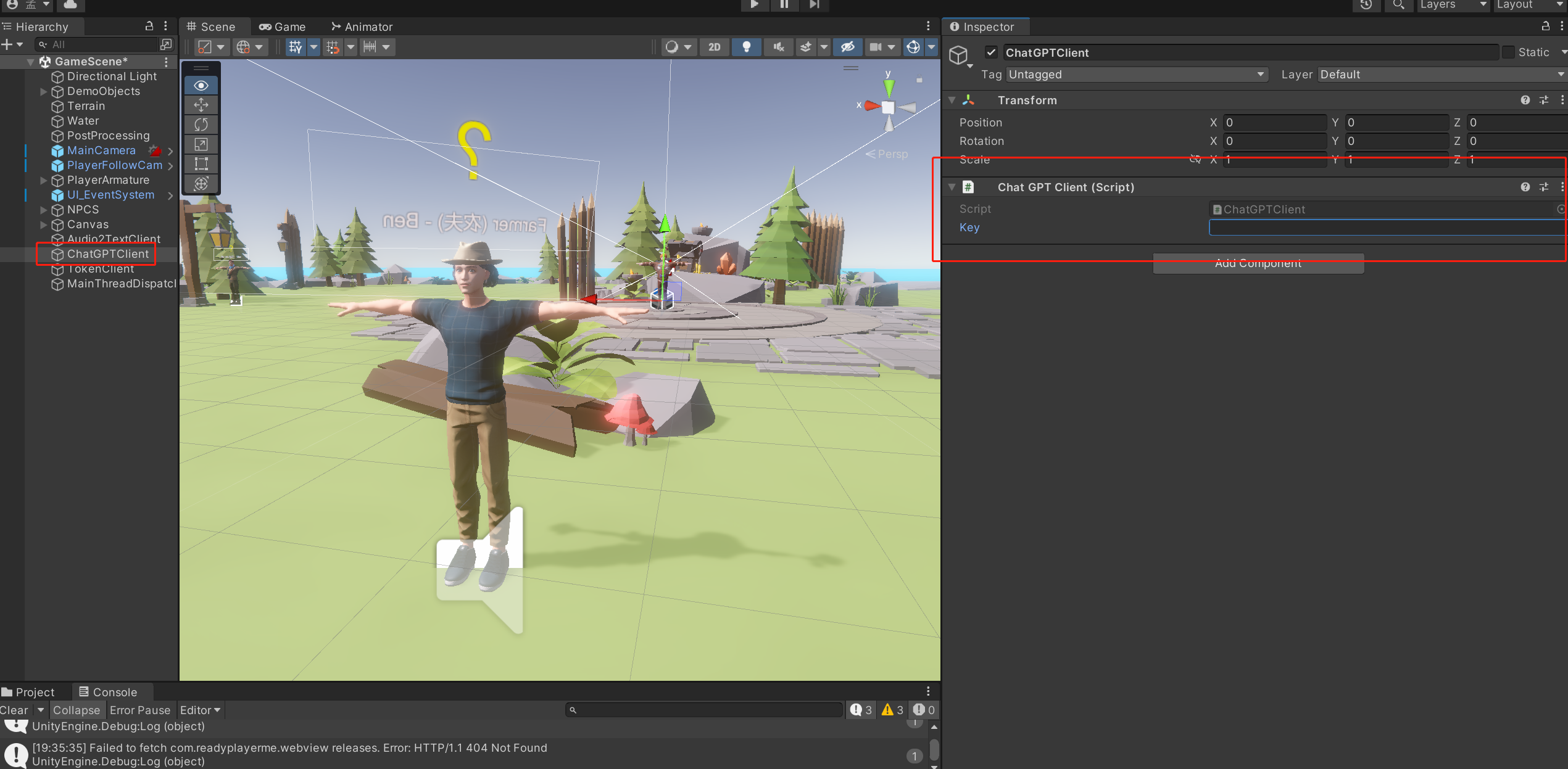 GitHub - Motionverse/NPC_Agent_Unity