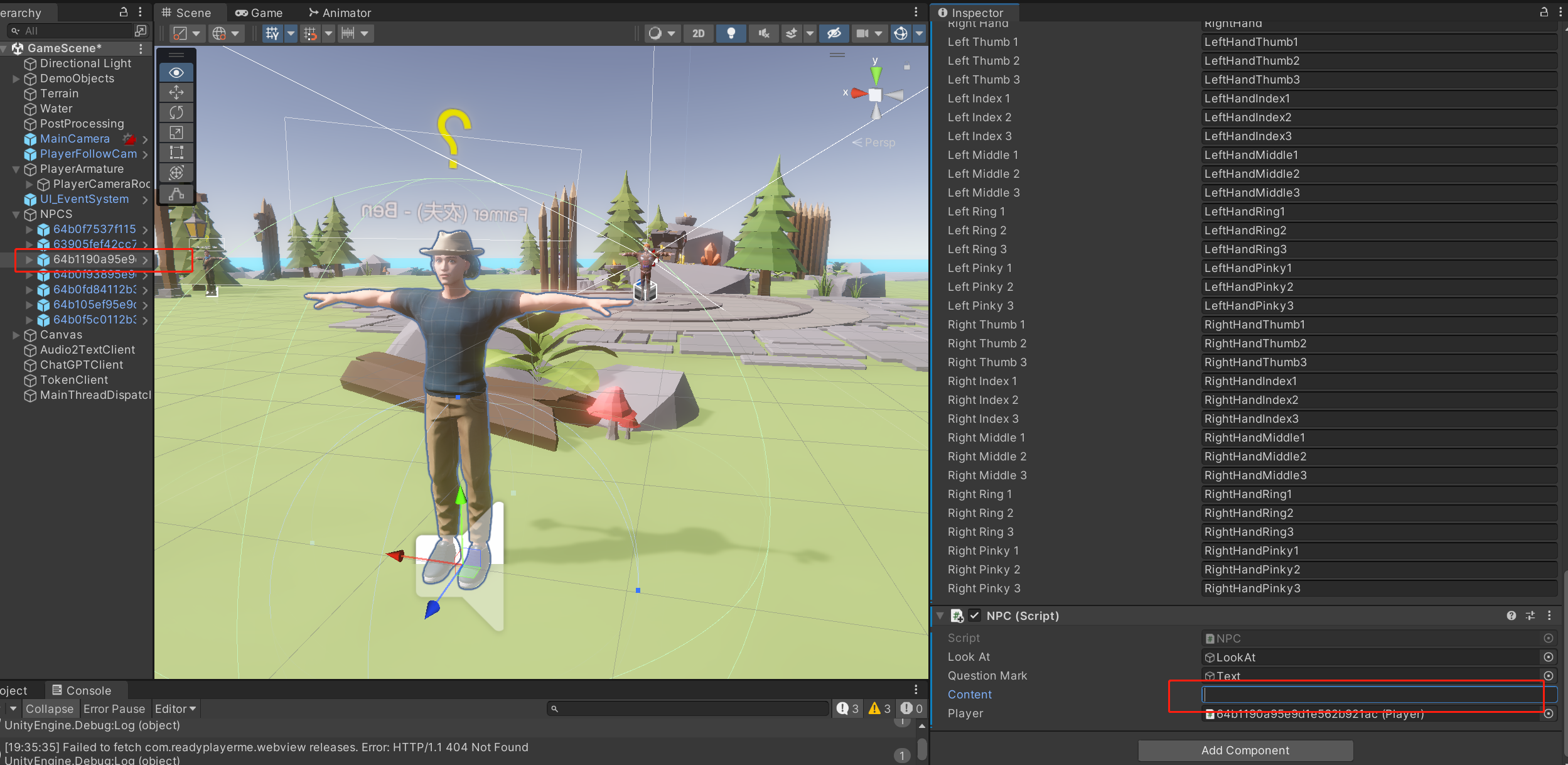 GitHub - Motionverse/NPC_Agent_Unity