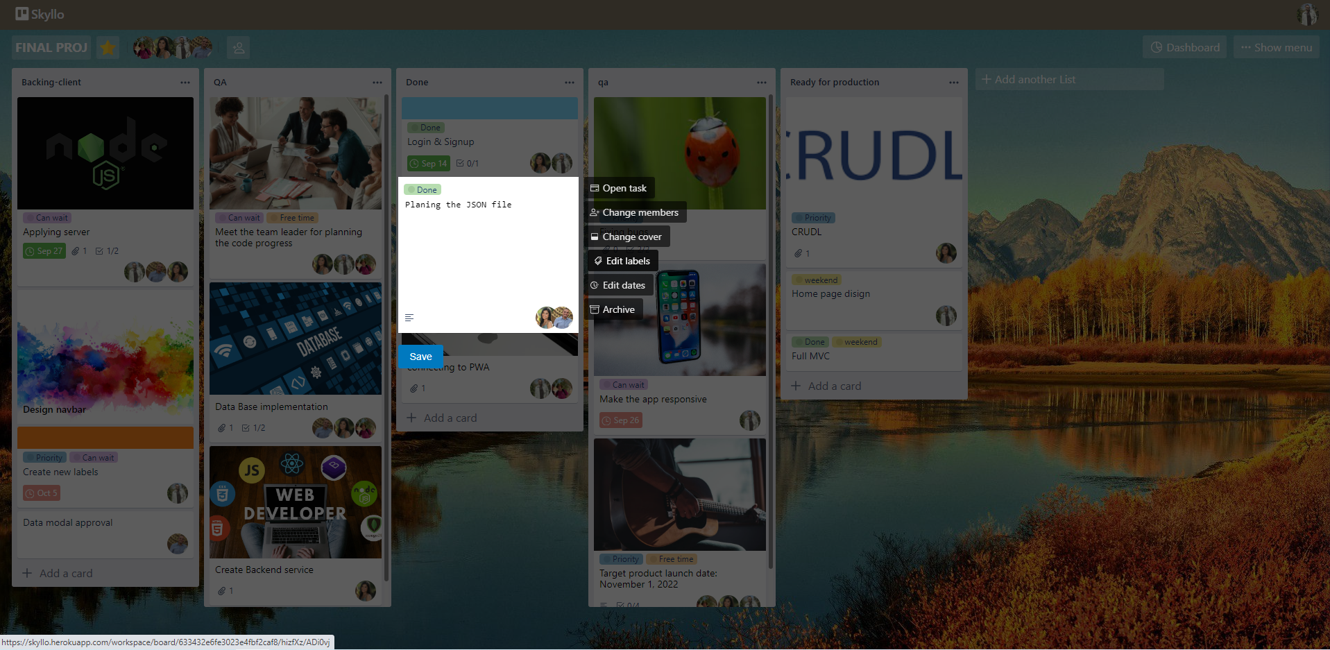 GitHub - dekelIdo/Skyllo-backend: The rebuilt of Trello app from scratch. (React)