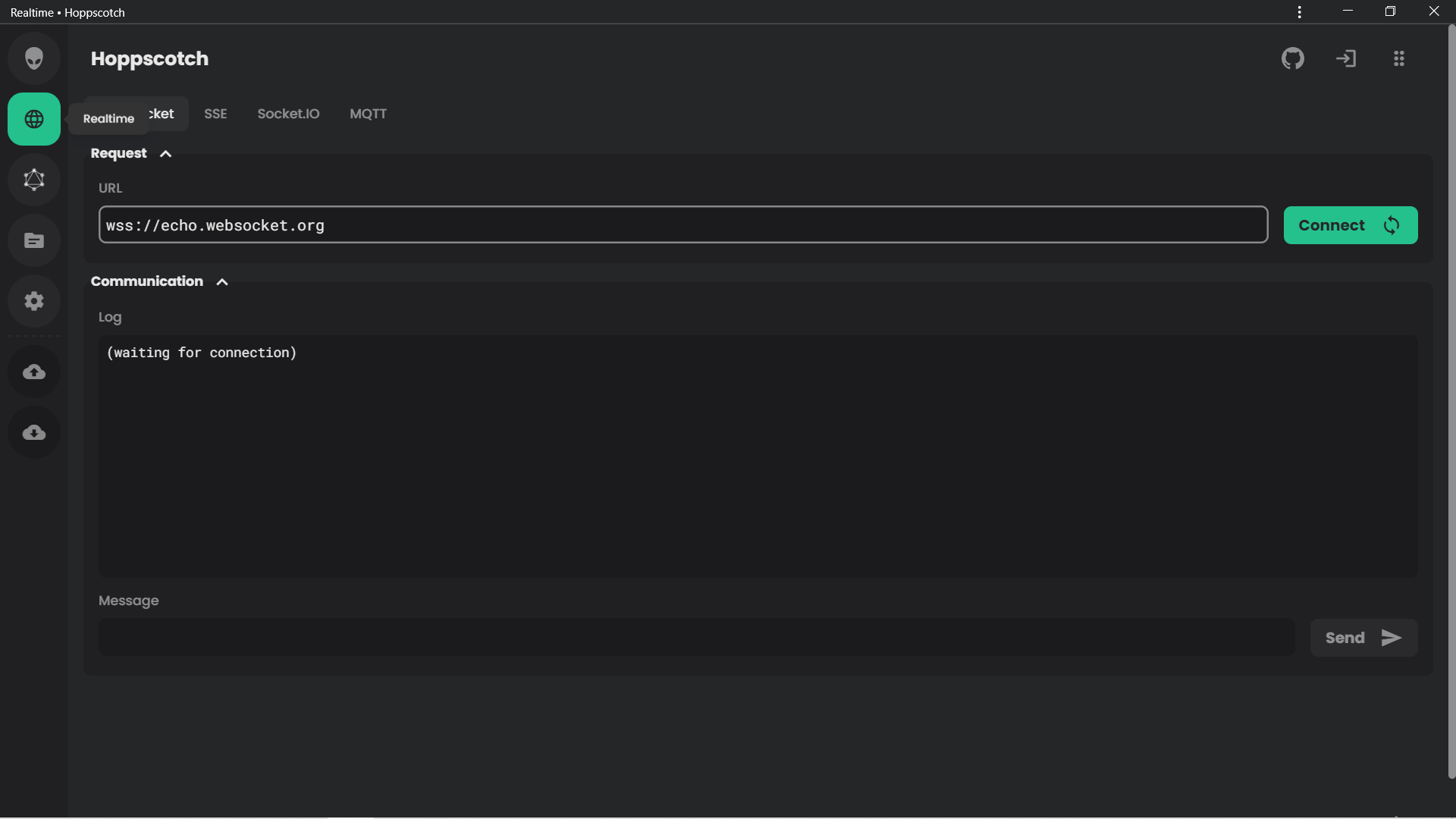 Authentication not available for Websocket · Issue #1331 · hoppscotch/hoppscotch · GitHub