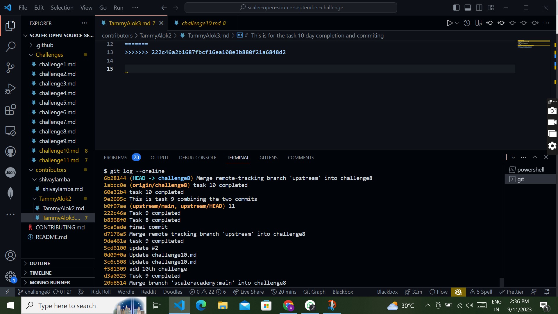 Challenge #1 - Alok Tamrakar · Issue #75 · scaleracademy/scaler-open-source-september-challenge ...