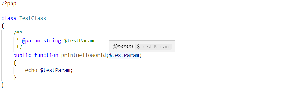 @param annotated variables have incorrect suggestions in params parentheses · Issue #705 ...