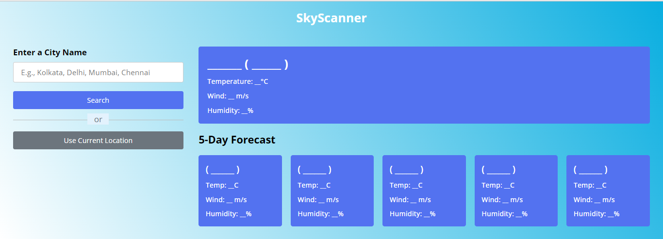 GitHub - sayanraha/SkyScanner: Designed & Developed an online real-time ...