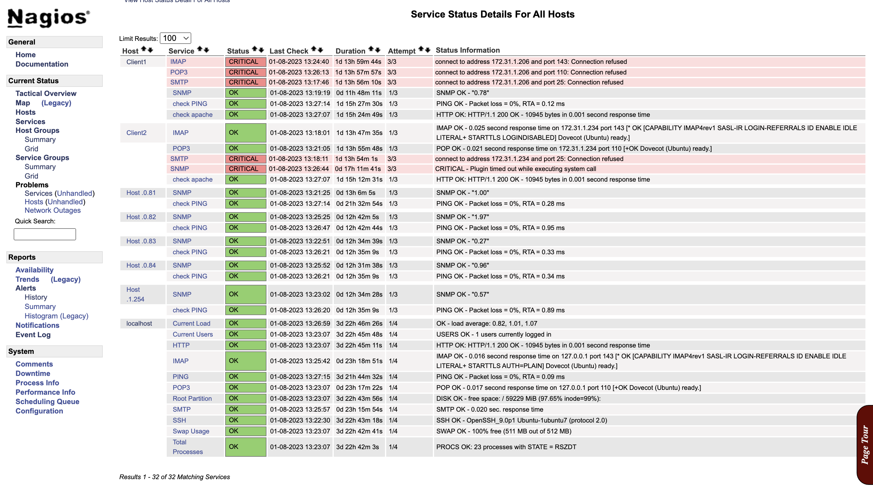 Service Status · Issue #1 · TanankornMoonprathom/SPCN-NMS · GitHub
