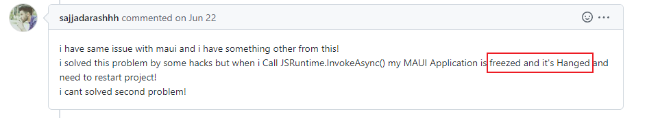 synchronous call issue · Issue #2678 · MicrosoftEdge/WebView2Feedback · GitHub