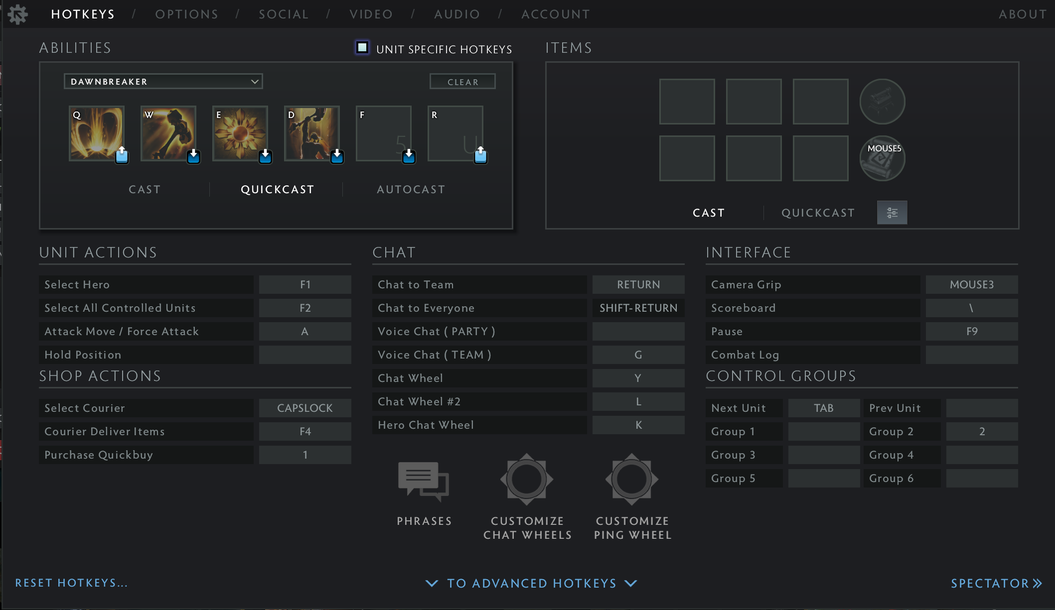 Downbreaker hotkey shows wrong key · Issue #11714 · ValveSoftware/Dota2 ...