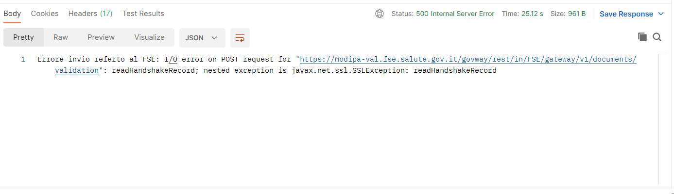 Errore Bad Request Certificati - Software Inside srl · Issue #499 · ministero-salute/it-fse ...