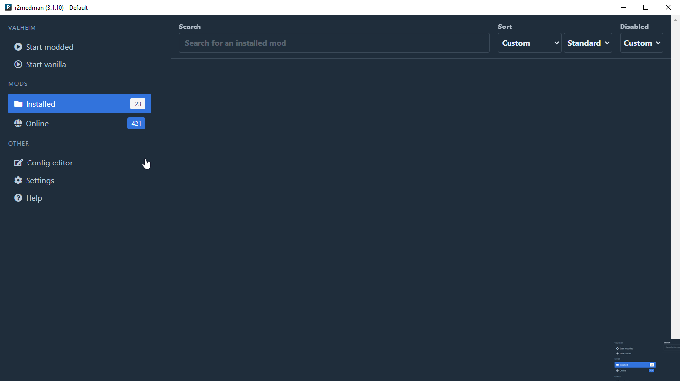 [BUG] - Broken local mod list · Issue #473 · ebkr/r2modmanPlus · GitHub