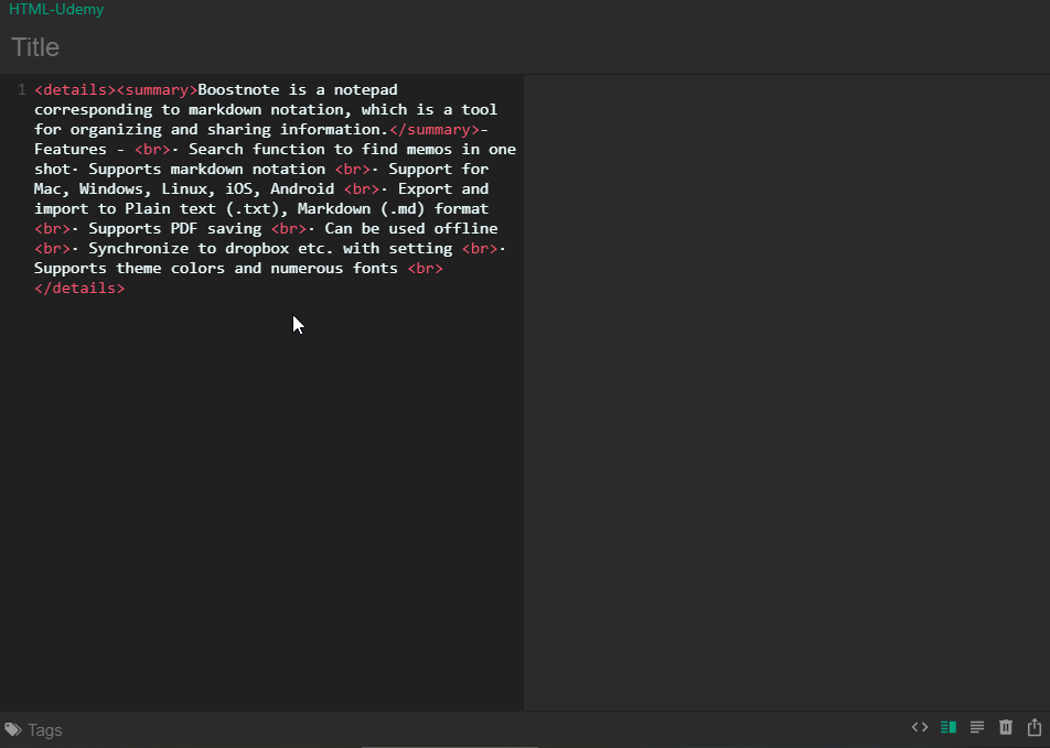 Fold feature isn't working properly. · Issue #454 · BoostIO/BoostNote-App · GitHub