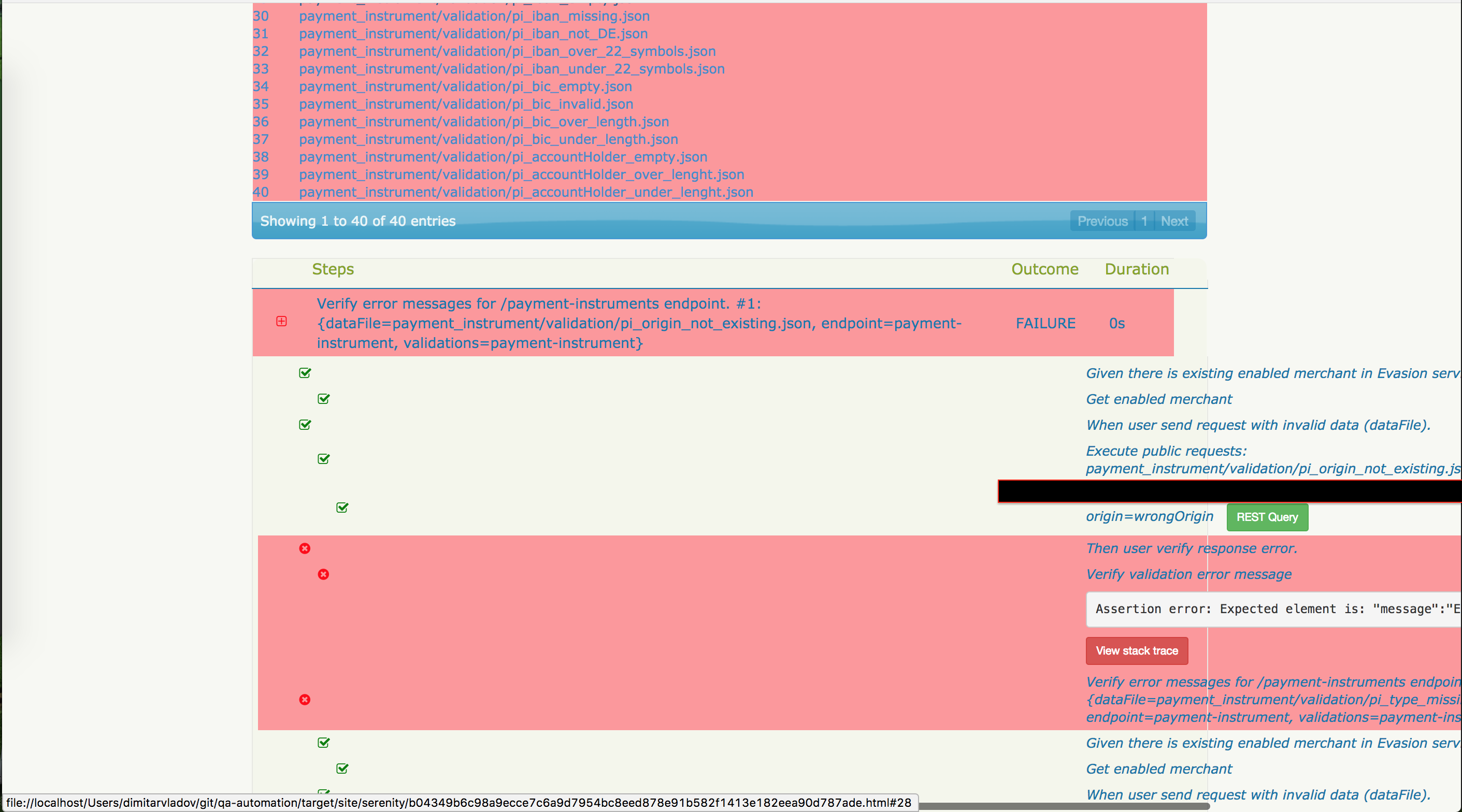 Formatting problem of Serenity report when using ExamplesTable · Issue #962 · serenity-bdd ...