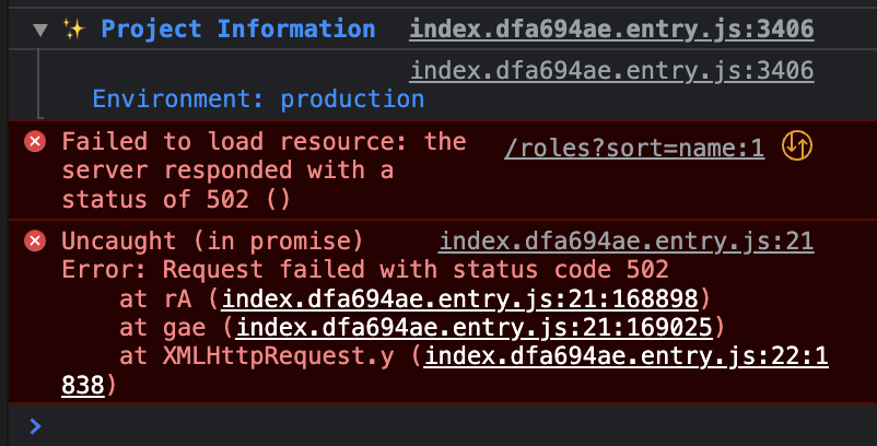 User Roles Not Loading · Issue 16207 · Directus Directus · Github