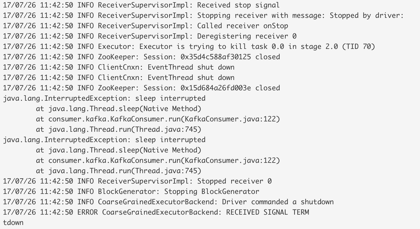 Why Appear This Exception Information · Issue 49 · Dibbhattkafka Spark Consumer · Github