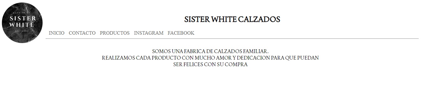GitHub - Florencia-Bascaran/Sisterwhite: Practica de HTML y CSS