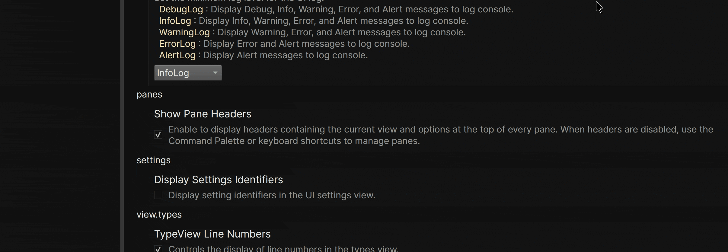 Displayidentifiers Doesn T Update In All Cases In Settings Ui · Issue 3587 · Vector35
